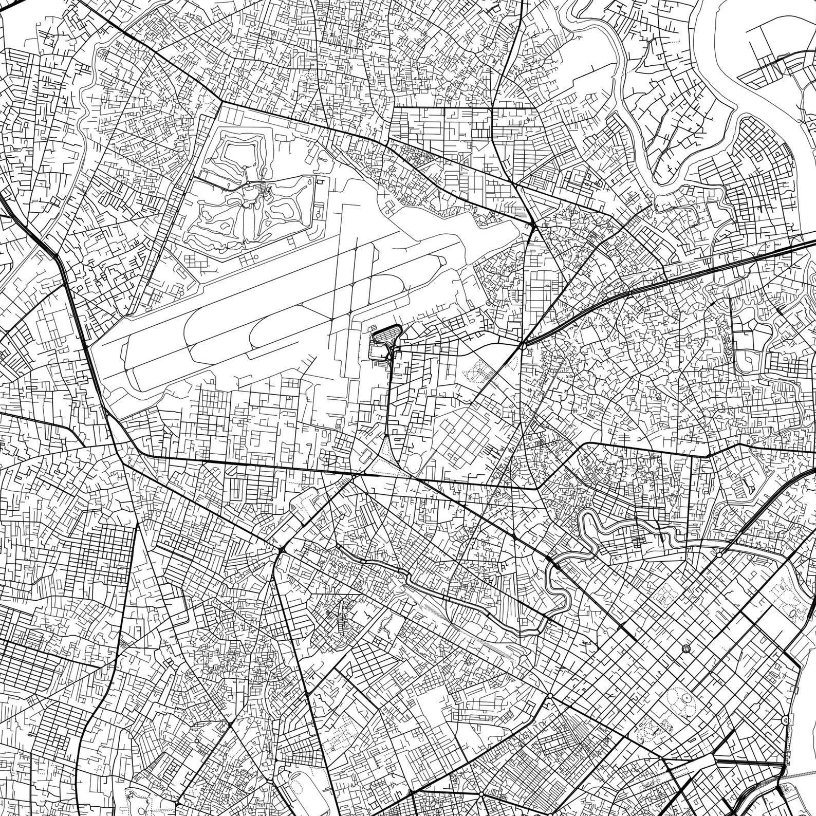 Ho Chi Minh City Map Print Ho Chi Minh City Map Poster Wall - Etsy