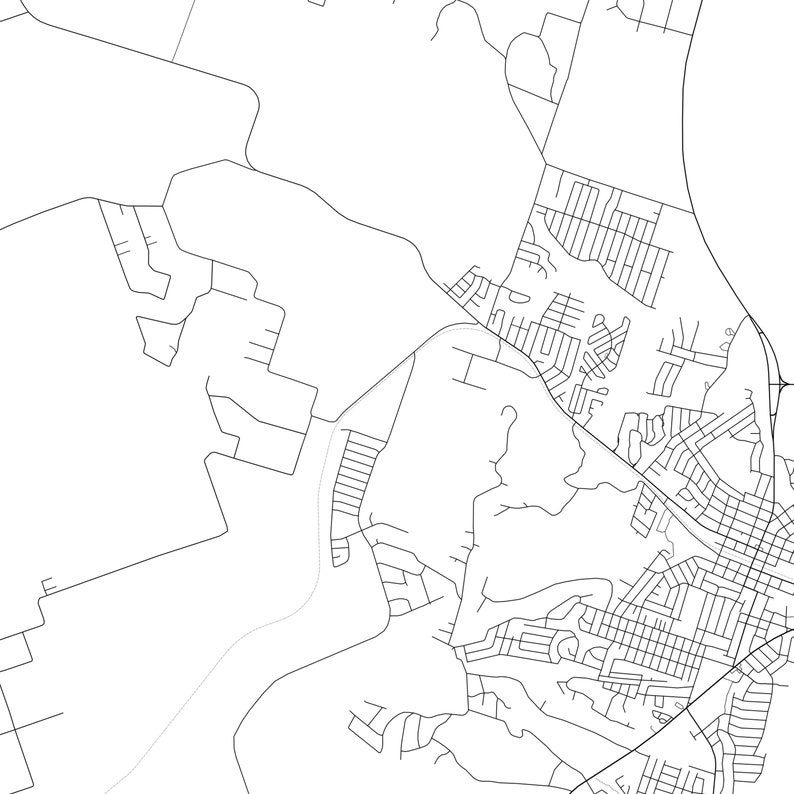 Copperas Cove Map Print Copperas Cove Map Poster Wall Art Tx - Etsy