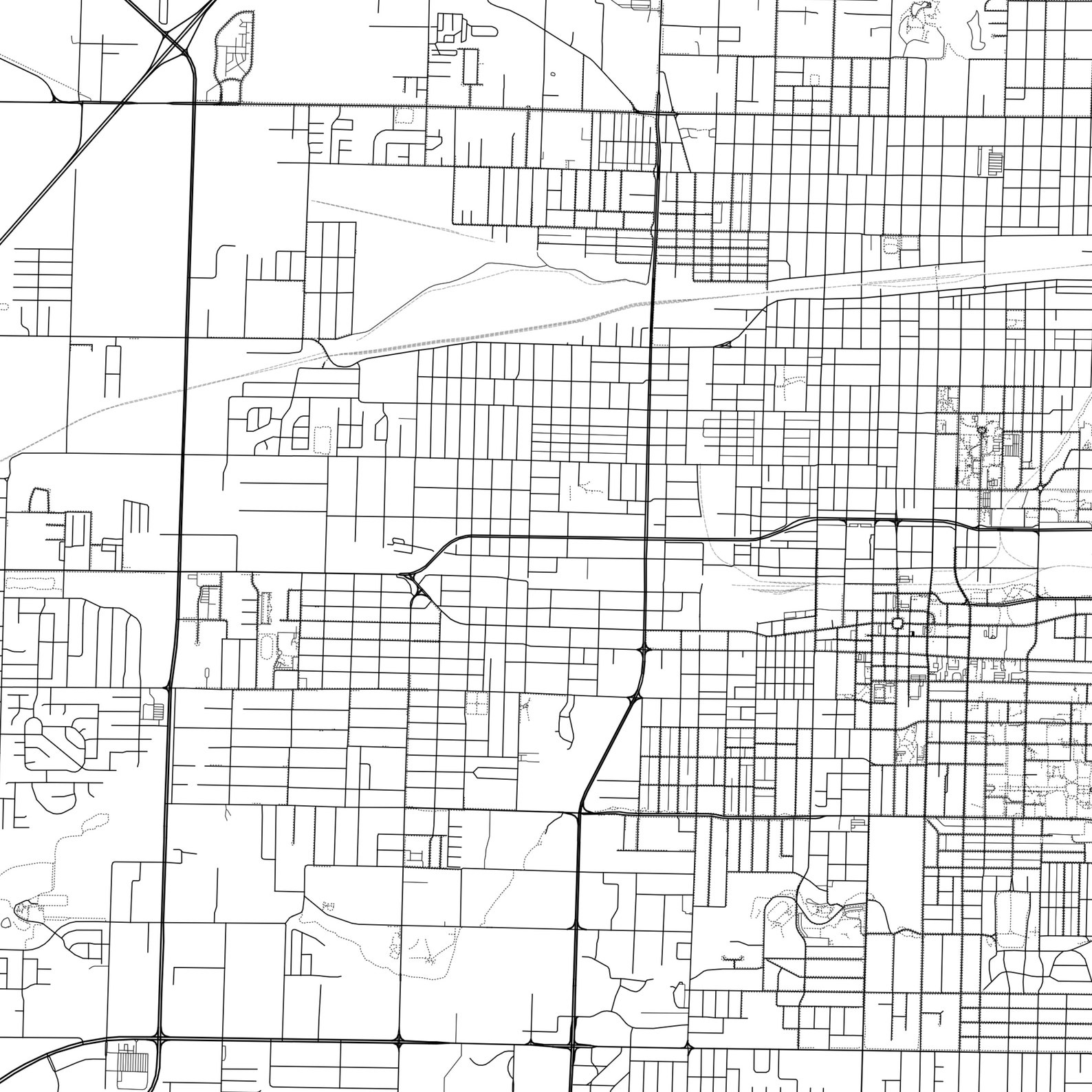 Springfield Map Print Springfield Map Poster Wall Art Mo - Etsy