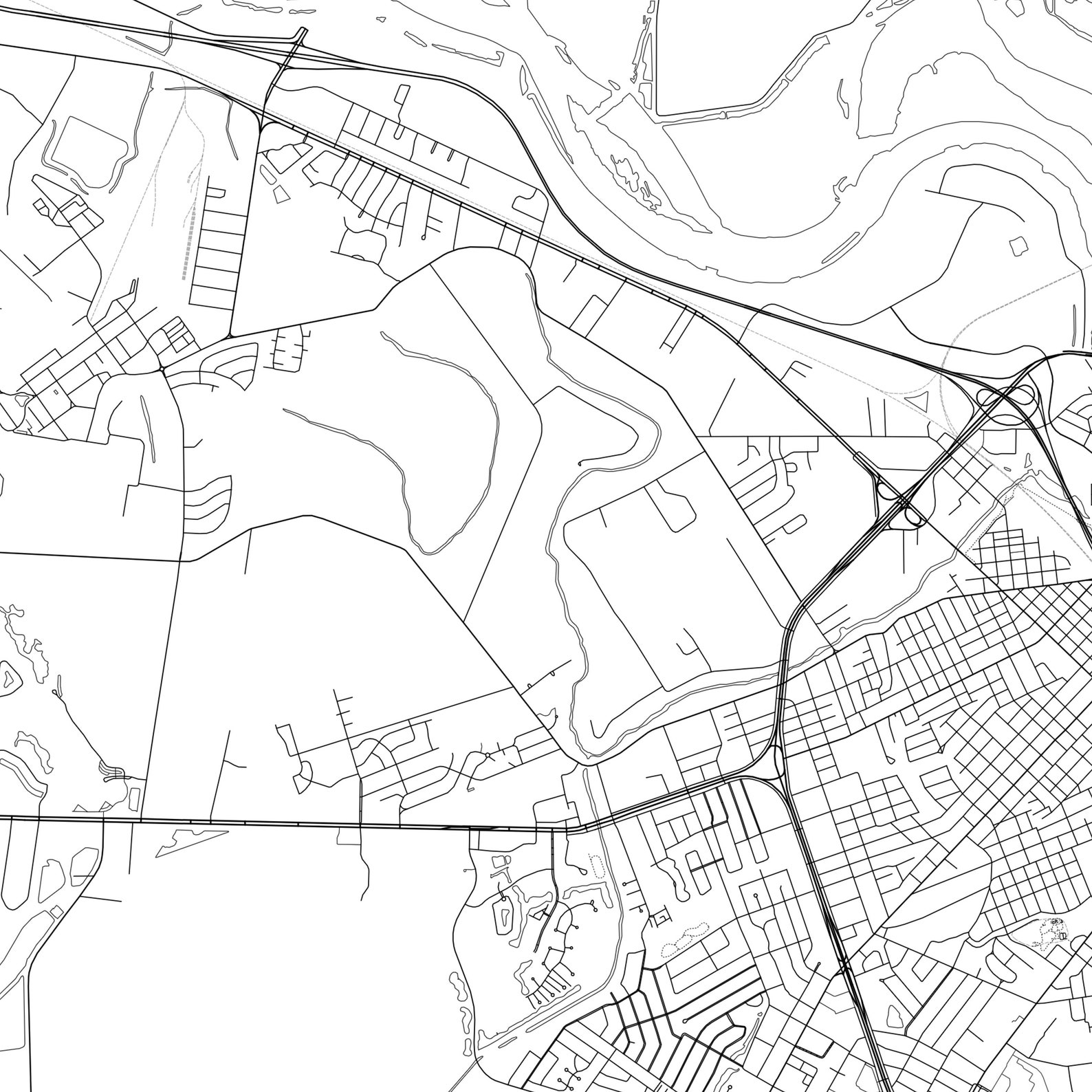 Alexandria Map Print Alexandria Map Poster Wall Art La City | Etsy