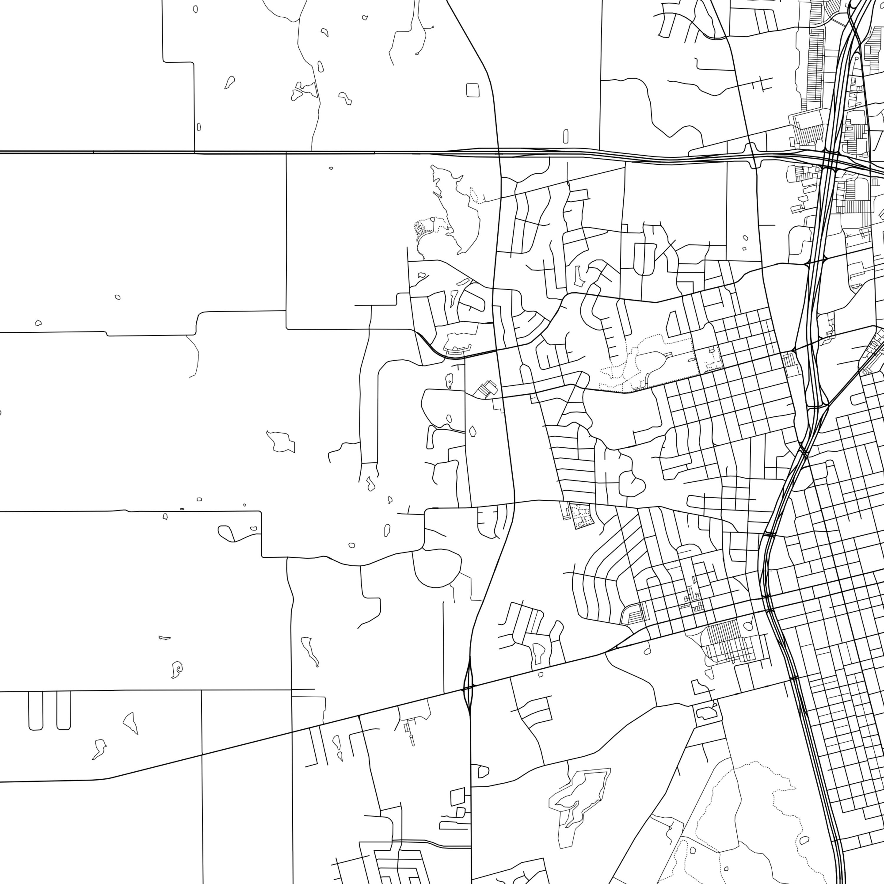 Sherman Map Print, Sherman Map Poster Wall Art, Tx City Map, Texas ...