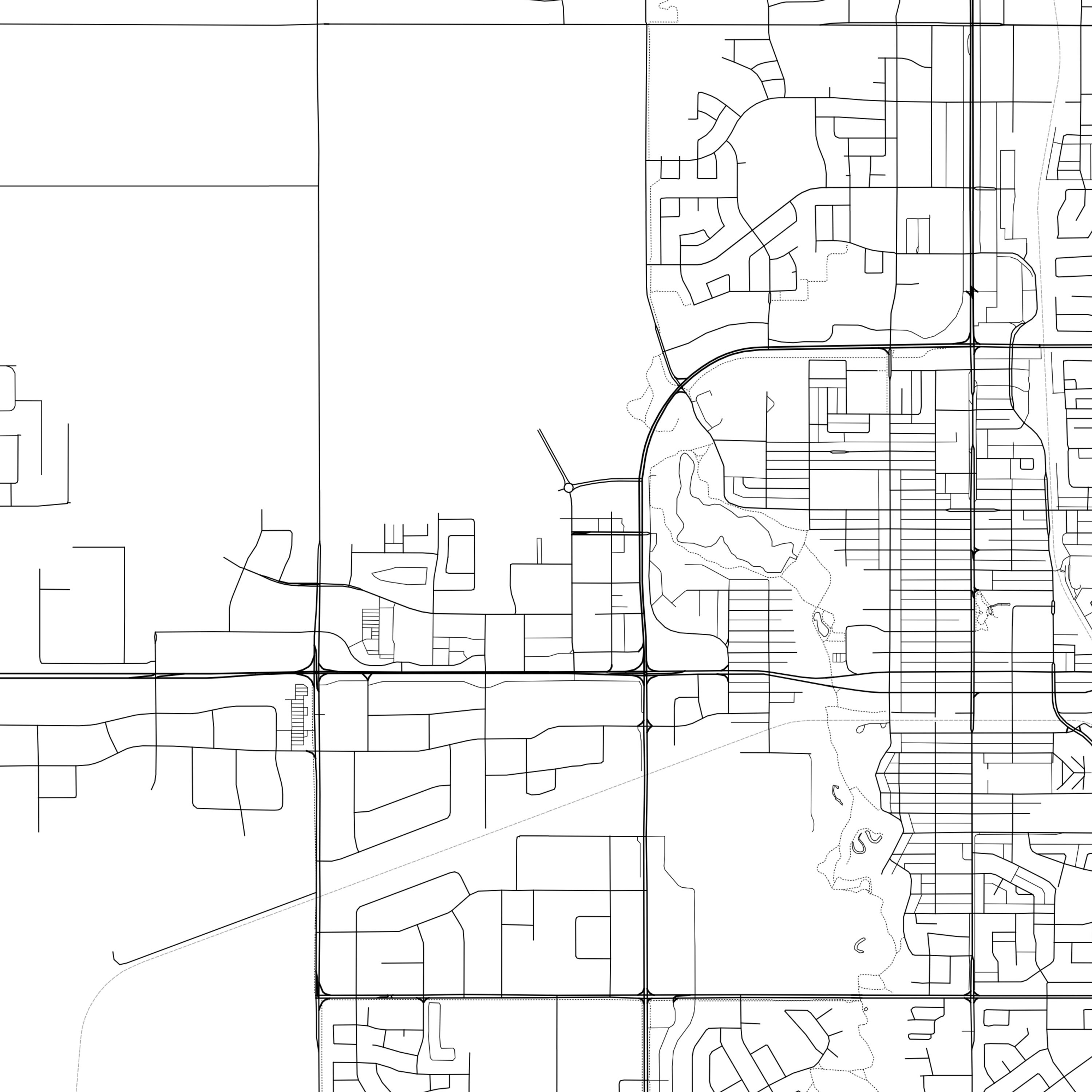 Grand Prairie Map Print Grand Prairie Map Poster Wall Art - Etsy