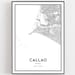 Callao Map Print, Callao Map Poster Wall Art, Callao City Map, Callao ...