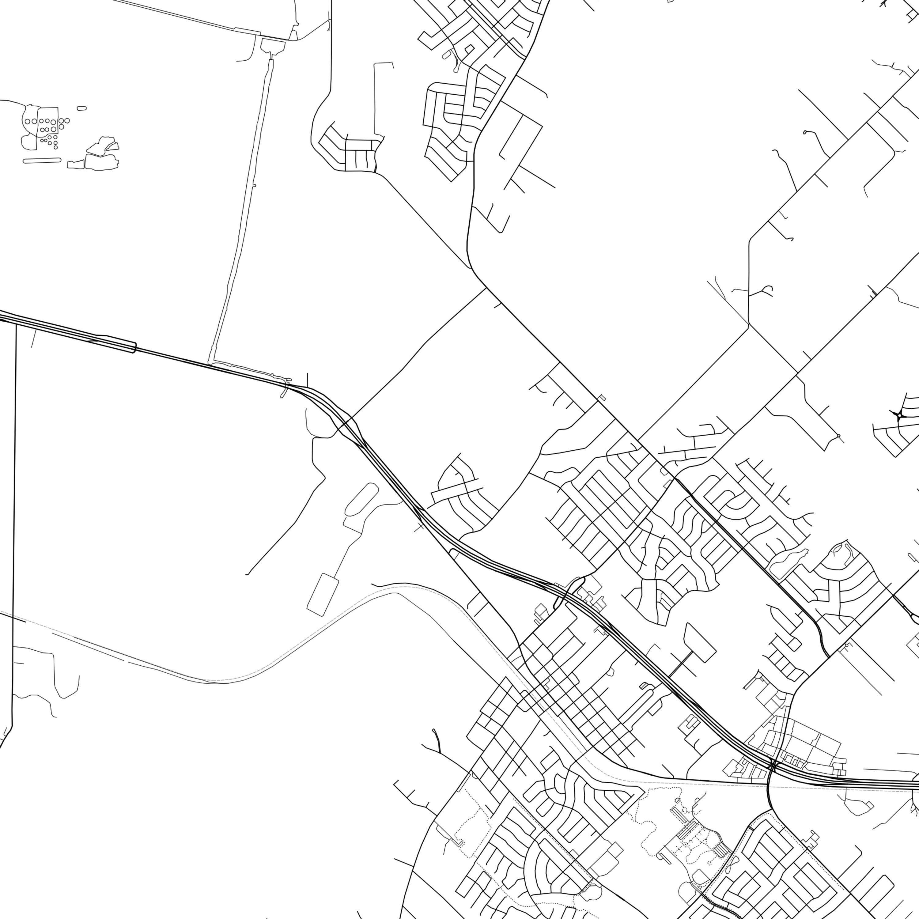 Forney Map Print Forney Map Poster Wall Art Tx City Map - Etsy UK