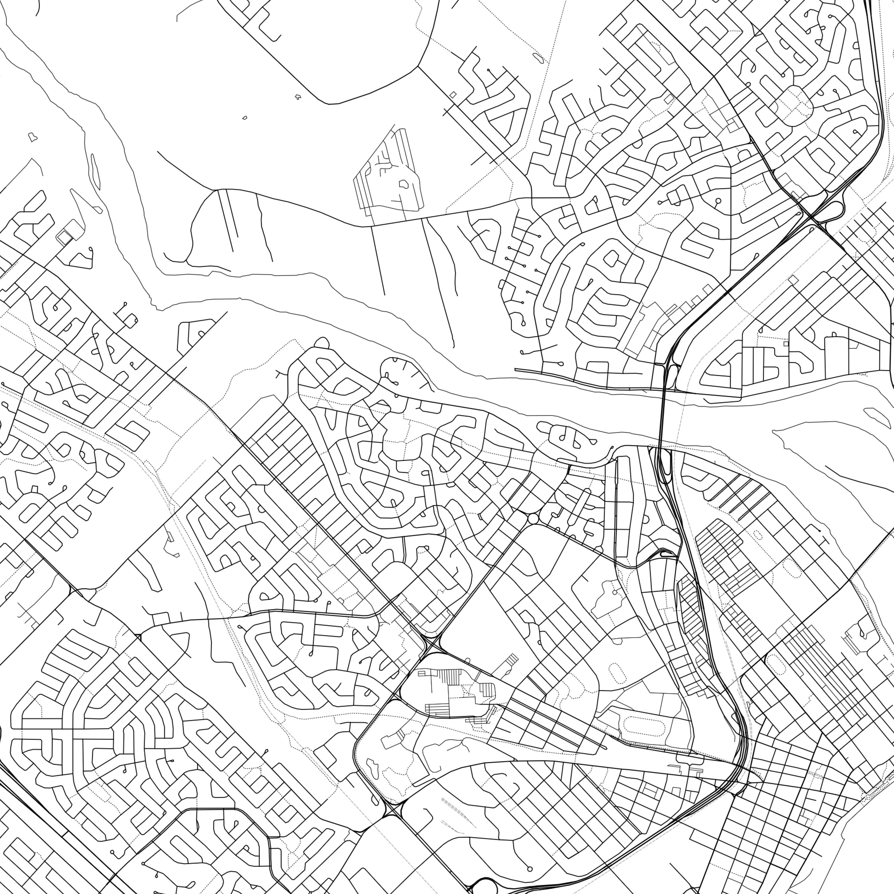 Trois-rivières Map Print Trois-rivières Map Poster Wall Art | Etsy