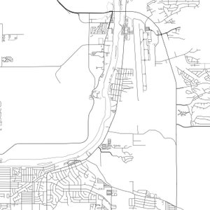 Bullhead City Map Print, Bullhead City Map Poster Wall Art, Az City Map ...