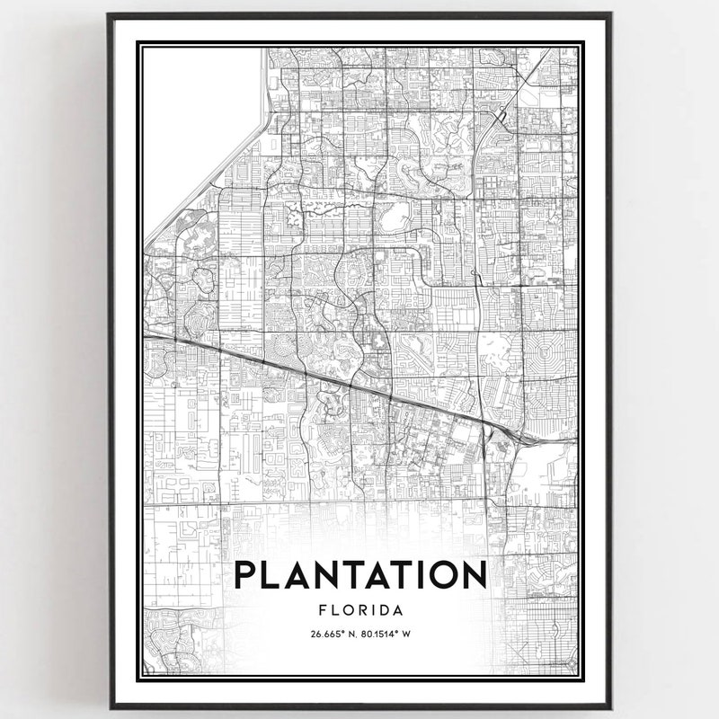 Plantation Florida - Etsy