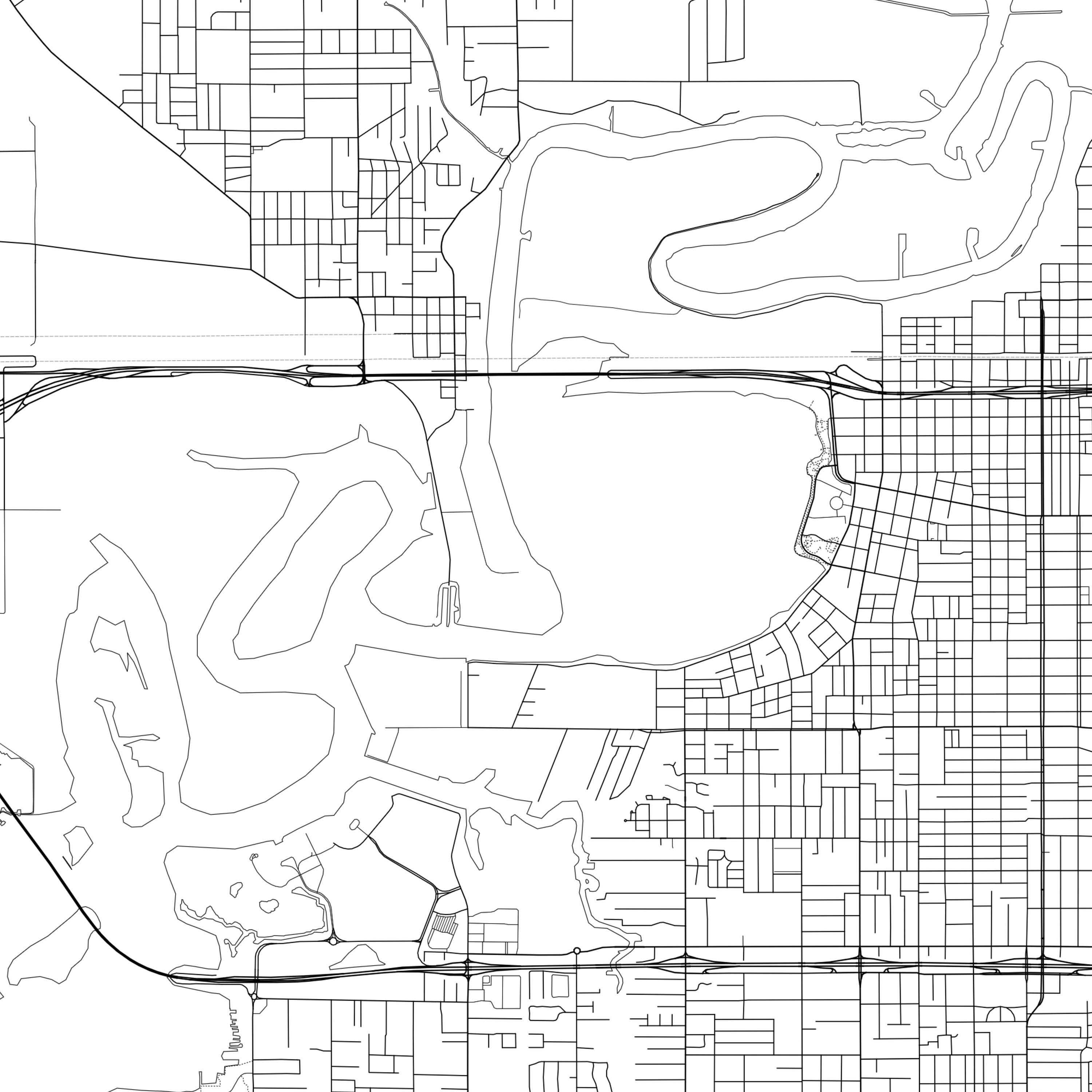 Lake Charles Map Print Lake Charles Map Poster Wall Art La - Etsy