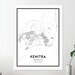 Kenitra Map Print, Kenitra Map Poster Wall Art, Kenitra City Map ...
