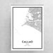 Callao Map Print, Callao Map Poster Wall Art, Callao City Map, Callao ...