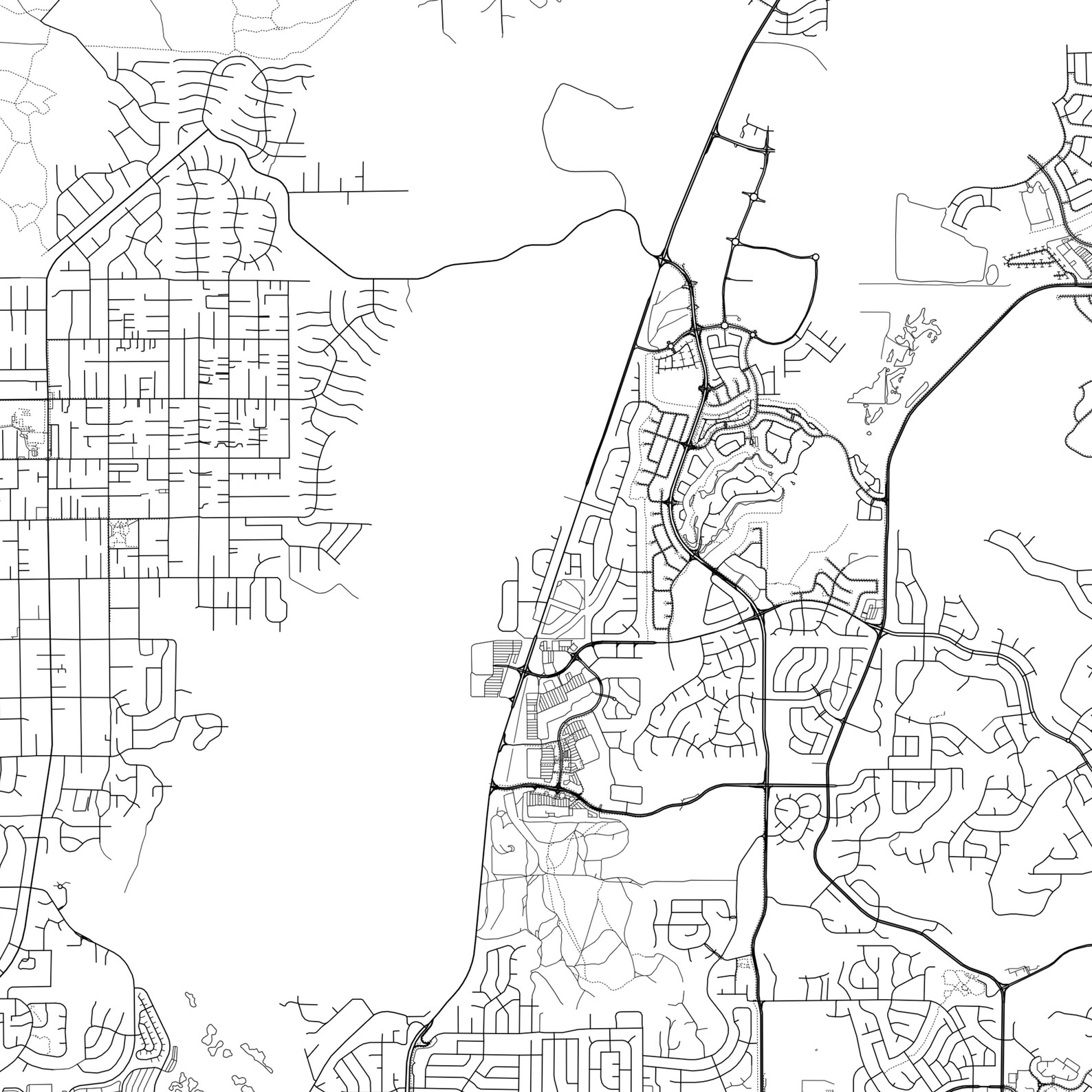 Sparks Map Print, Sparks Map Poster Wall Art, Nv City Map, Nevada Print ...