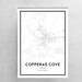 Copperas Cove Map Print Copperas Cove Map Poster Wall Art Tx - Etsy