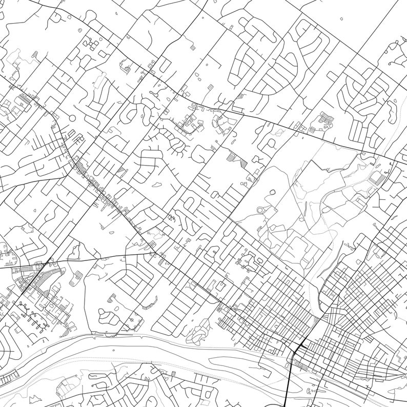 Norristown Map Print Norristown Map Poster Wall Art Pa City Map