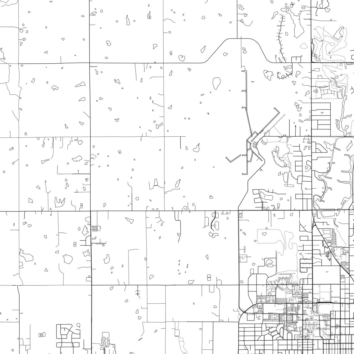 Stillwater Map Print, Stillwater Map Poster Wall Art, Ok City Map ...