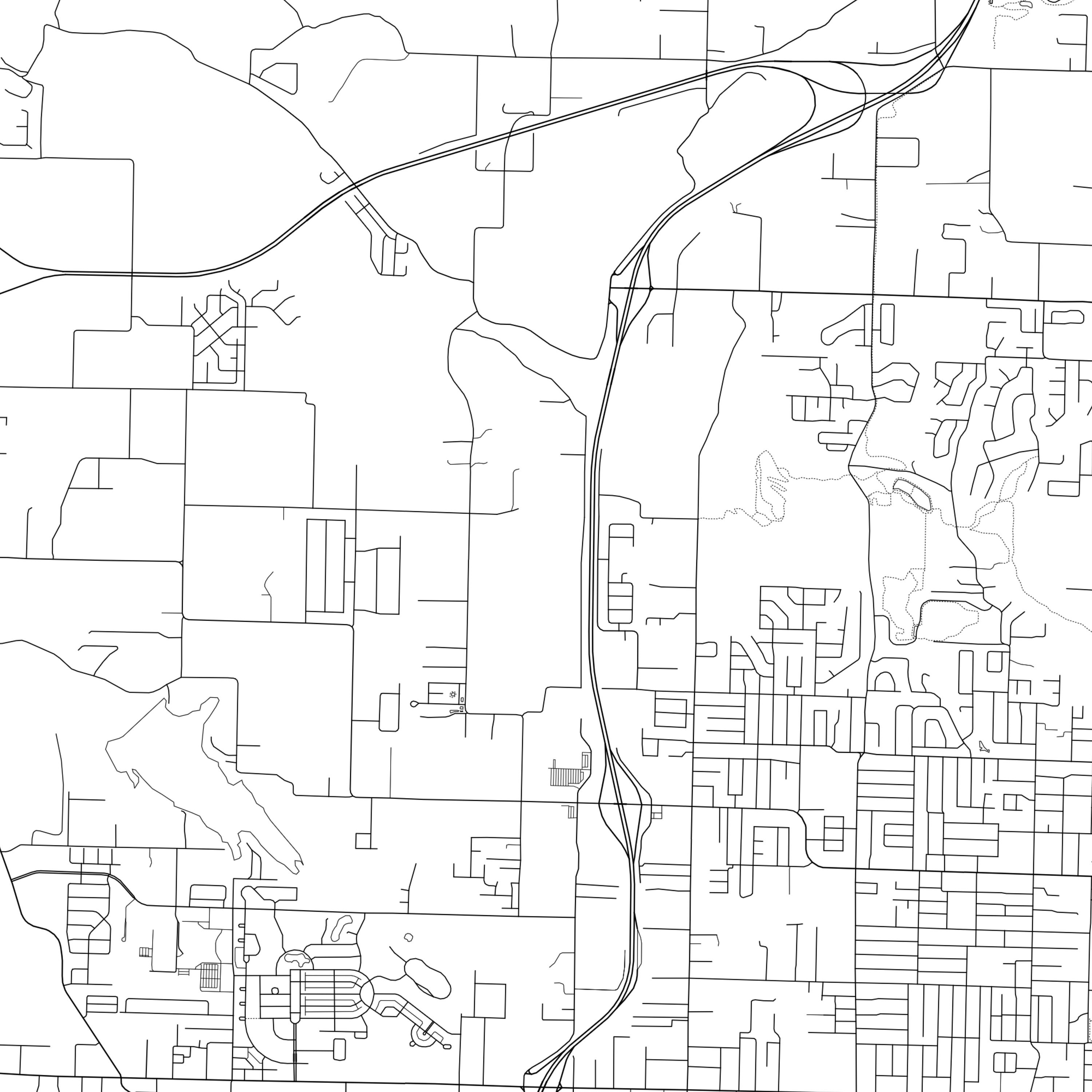 Springdale Map Print Springdale Map Poster Wall Art Ar City - Etsy