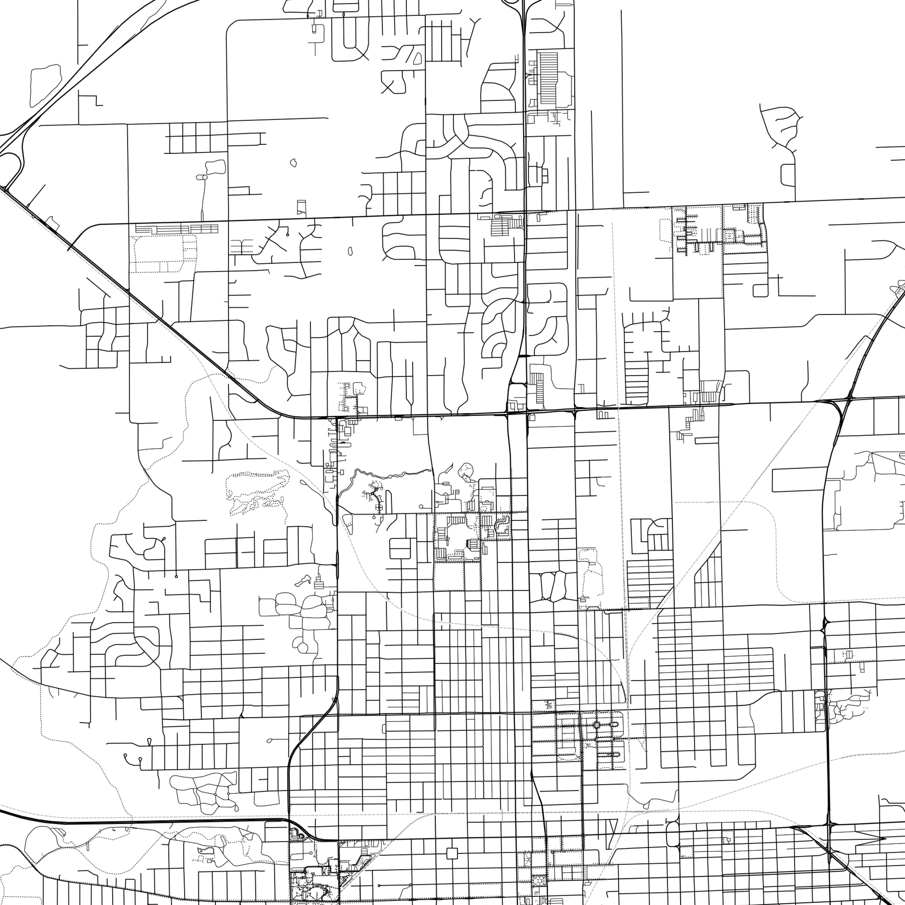 Decatur Map Print Decatur Map Poster Wall Art Il City Map | Etsy