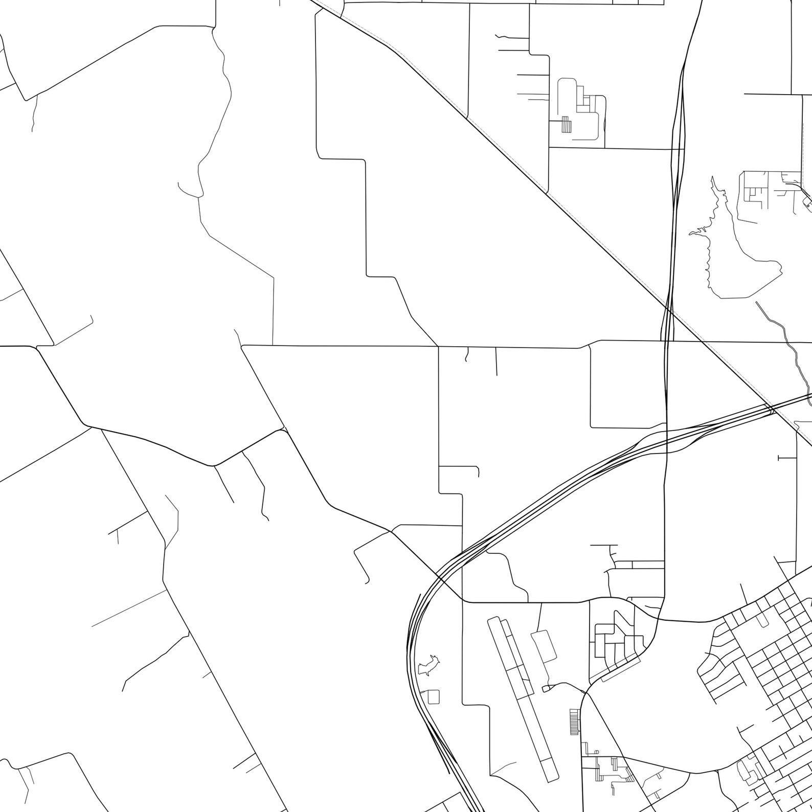 Cleburne Map Print Cleburne Map Poster Wall Art Tx City Map | Etsy