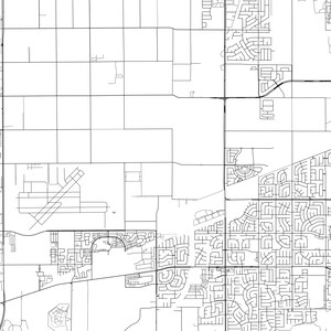 Eastvale Map Print, Eastvale Map Poster Wall Art, Ca City Map ...