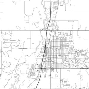 Brighton Map Print, Brighton Map Poster Wall Art, Co City Map, Colorado ...