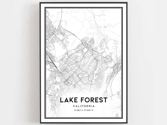 Mapa De Lake Forest, California The Best Hikes And Walks In