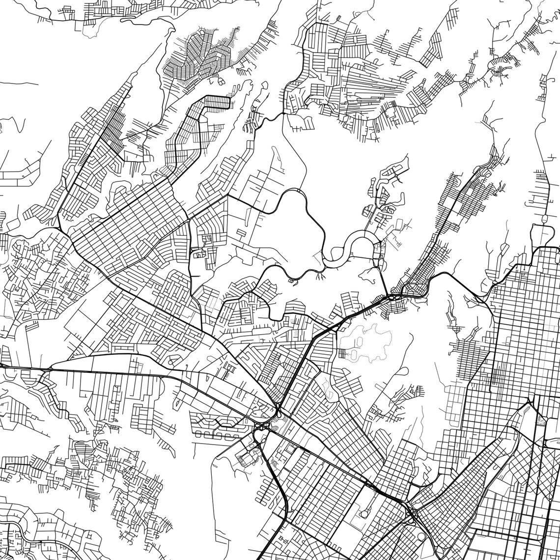 Guatemala Map Print Guatemala Map Poster Wall Art Guatemala | Etsy