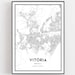 Vitória Map Print, Vitória Map Poster Wall Art, Vitória City Map ...