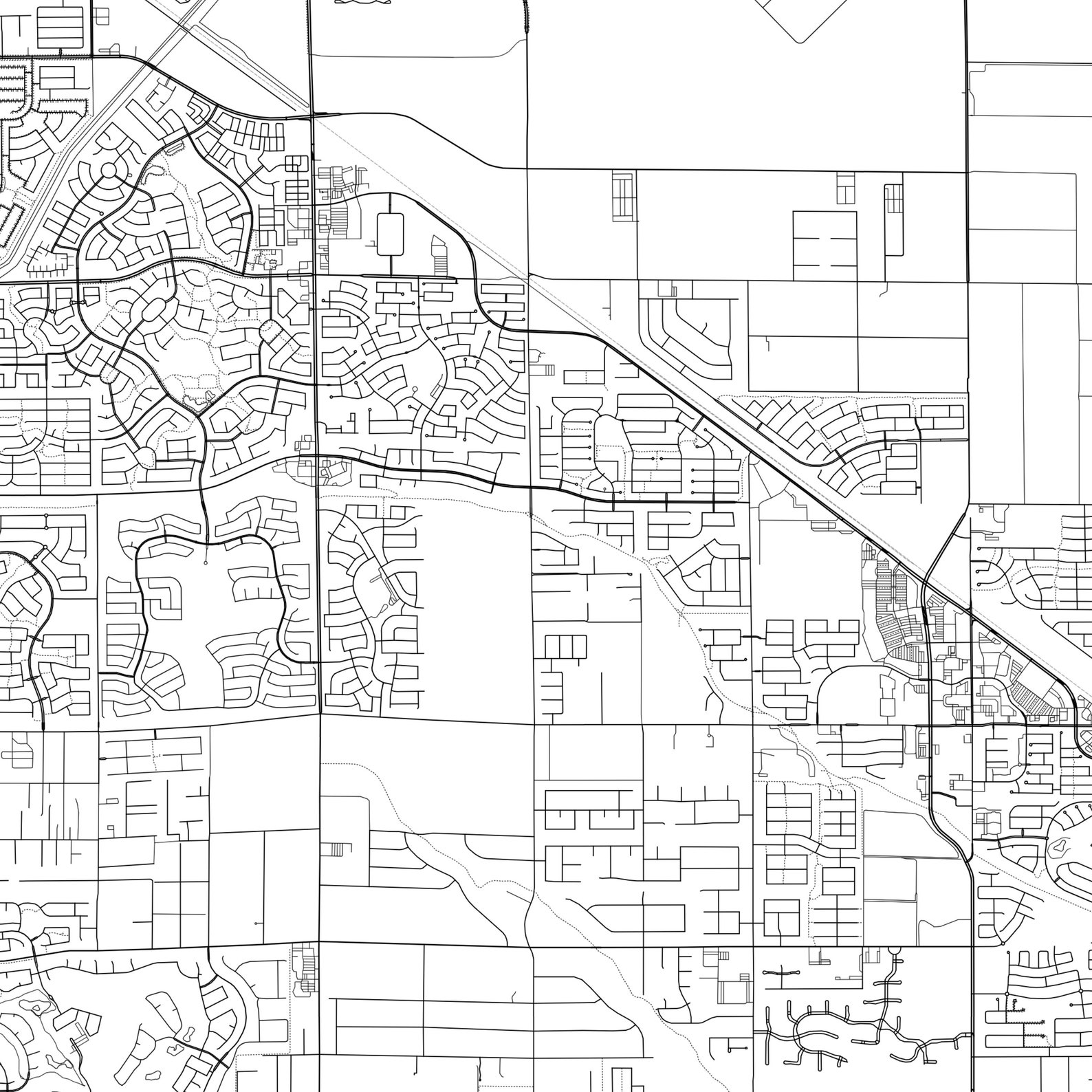 Queen Creek Map Print Queen Creek Map Poster Wall Art Az - Etsy