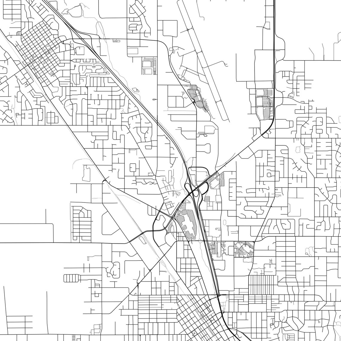 Medford Map Print Medford Map Poster Wall Art or City Map - Etsy