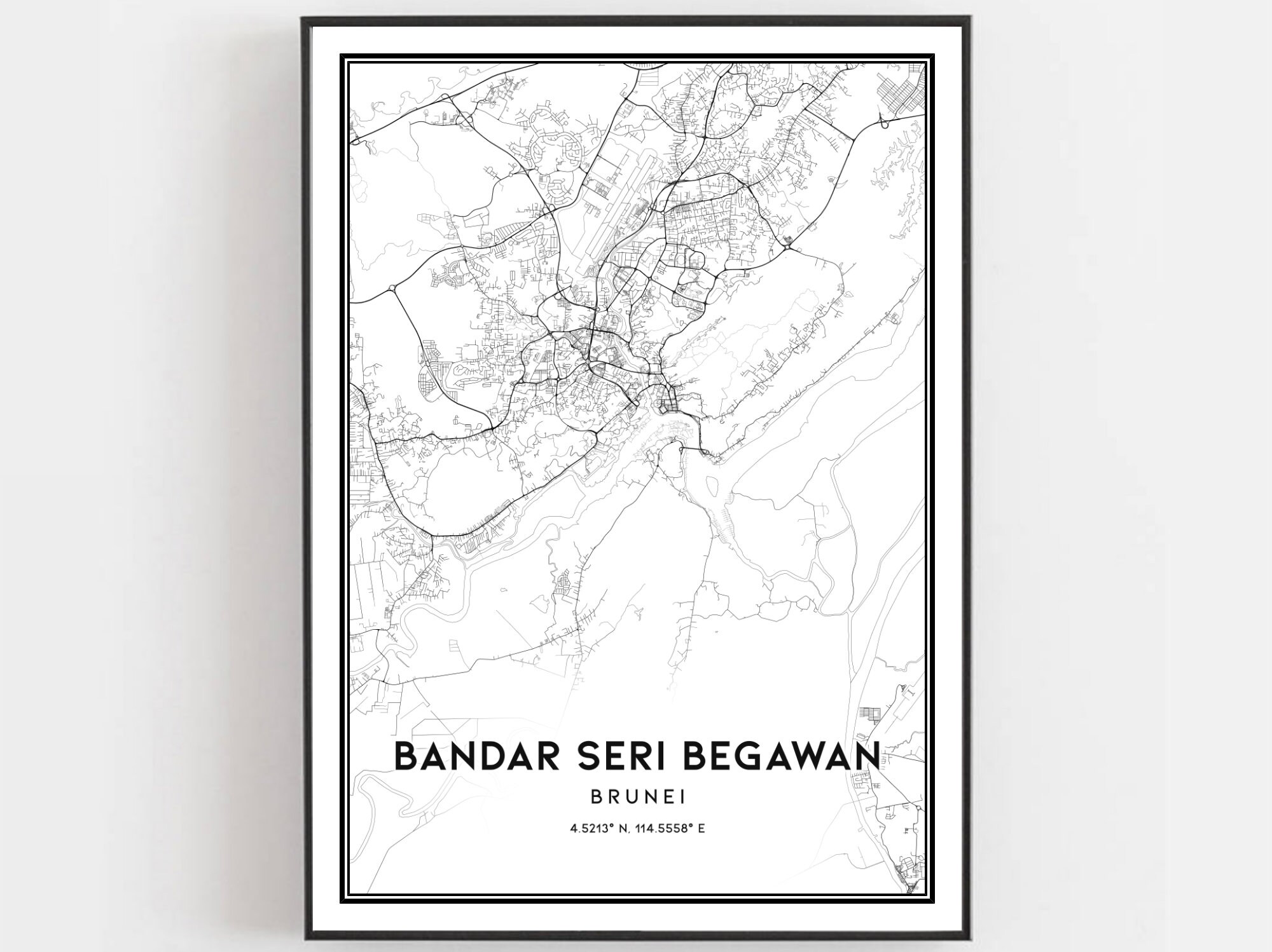 Bandar Seri Begawan Maps World