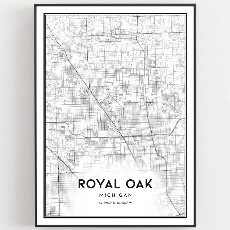 Royal Oak Michigan - Etsy