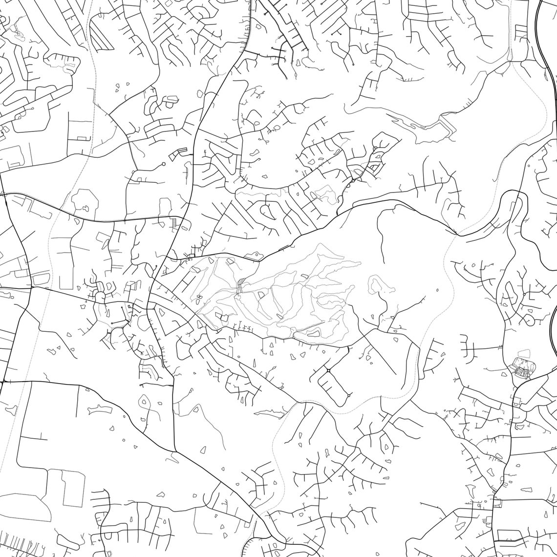 Independence Map Print Independence Map Poster Wall Art Ky - Etsy