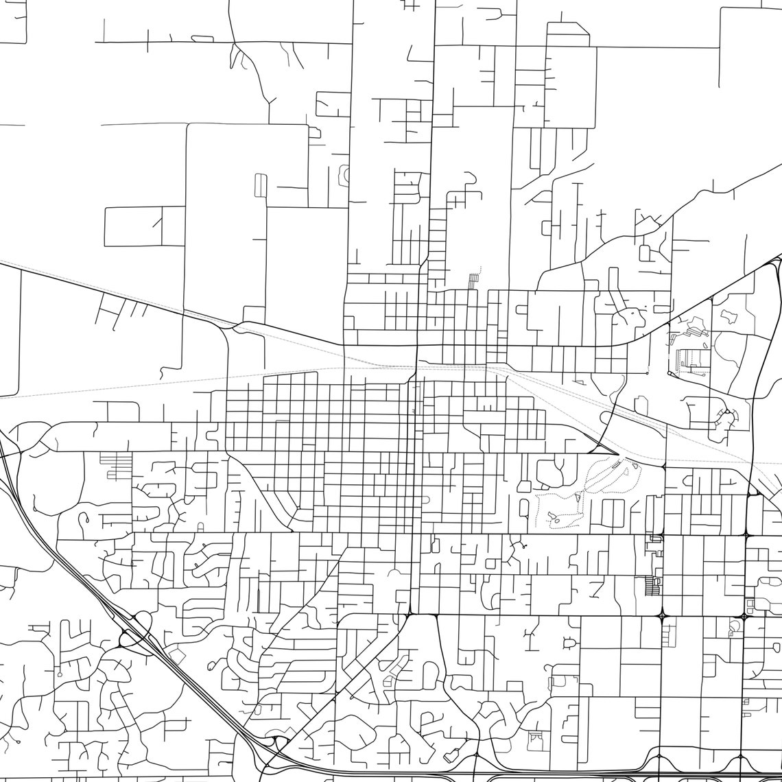 Jonesboro Map Print Jonesboro Map Poster Wall Art Ar City | Etsy