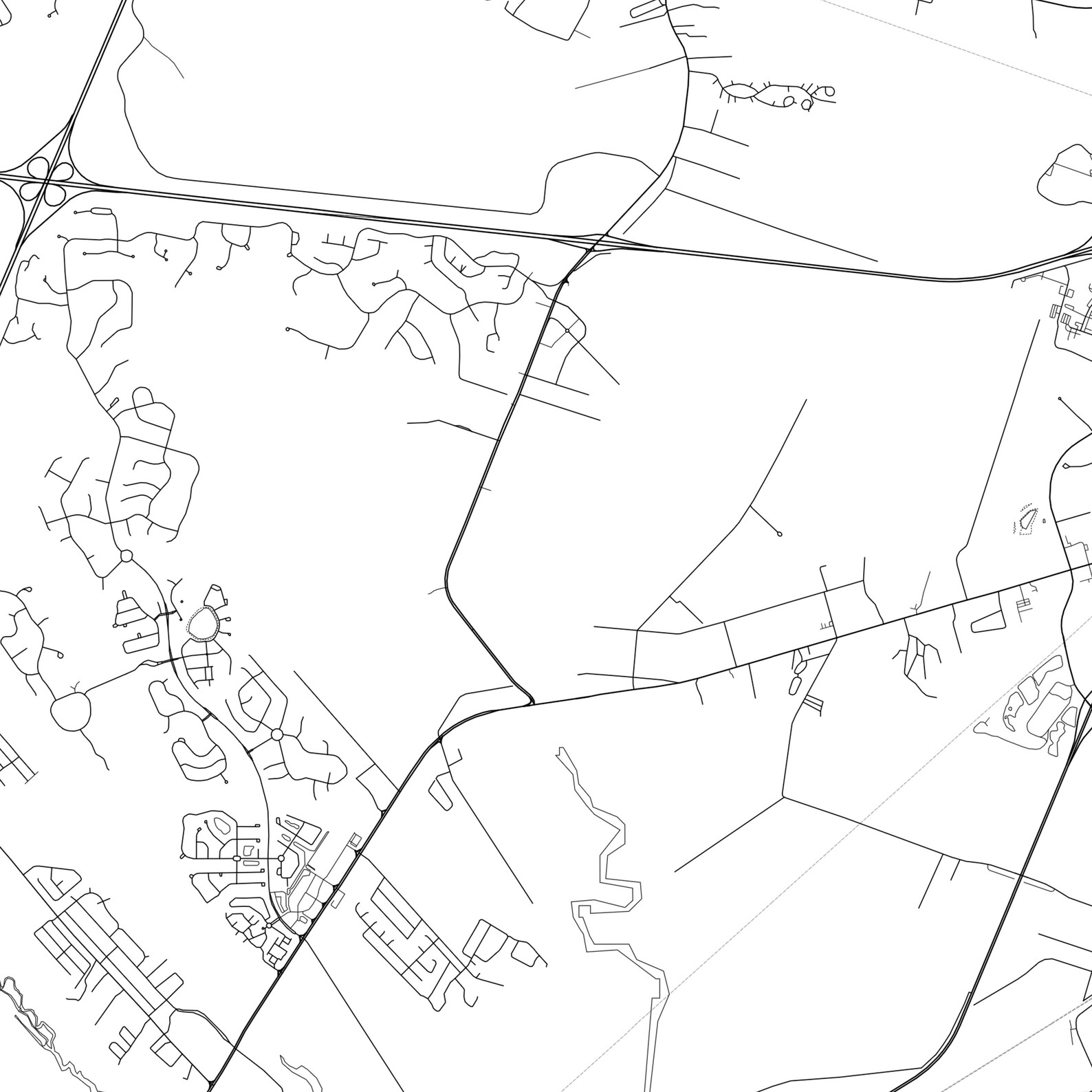 Savannah Map Print, Savannah Map Poster Wall Art, Ga City Map, Georgia ...