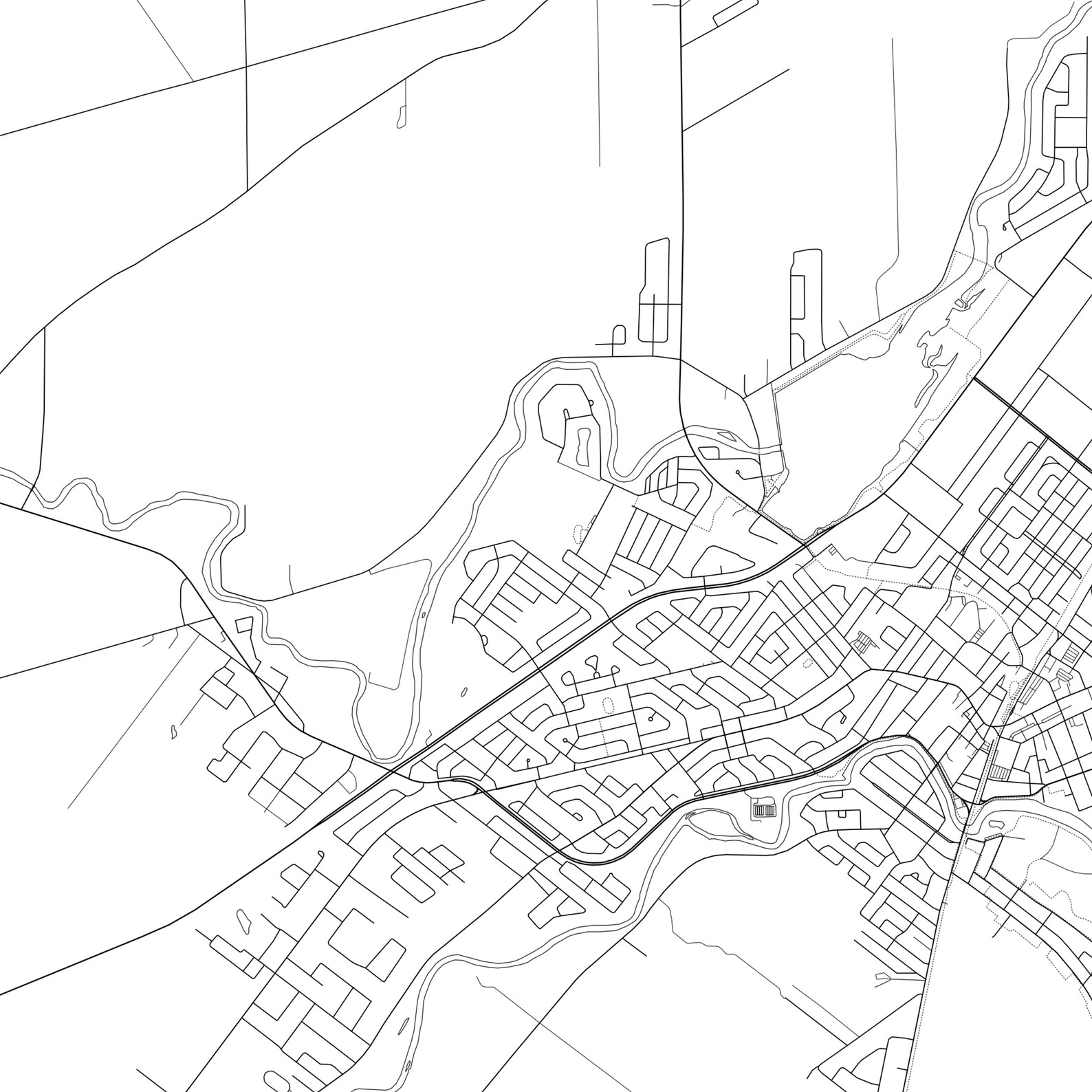 Victoriaville Map Print Victoriaville Map Poster Wall Art - Etsy