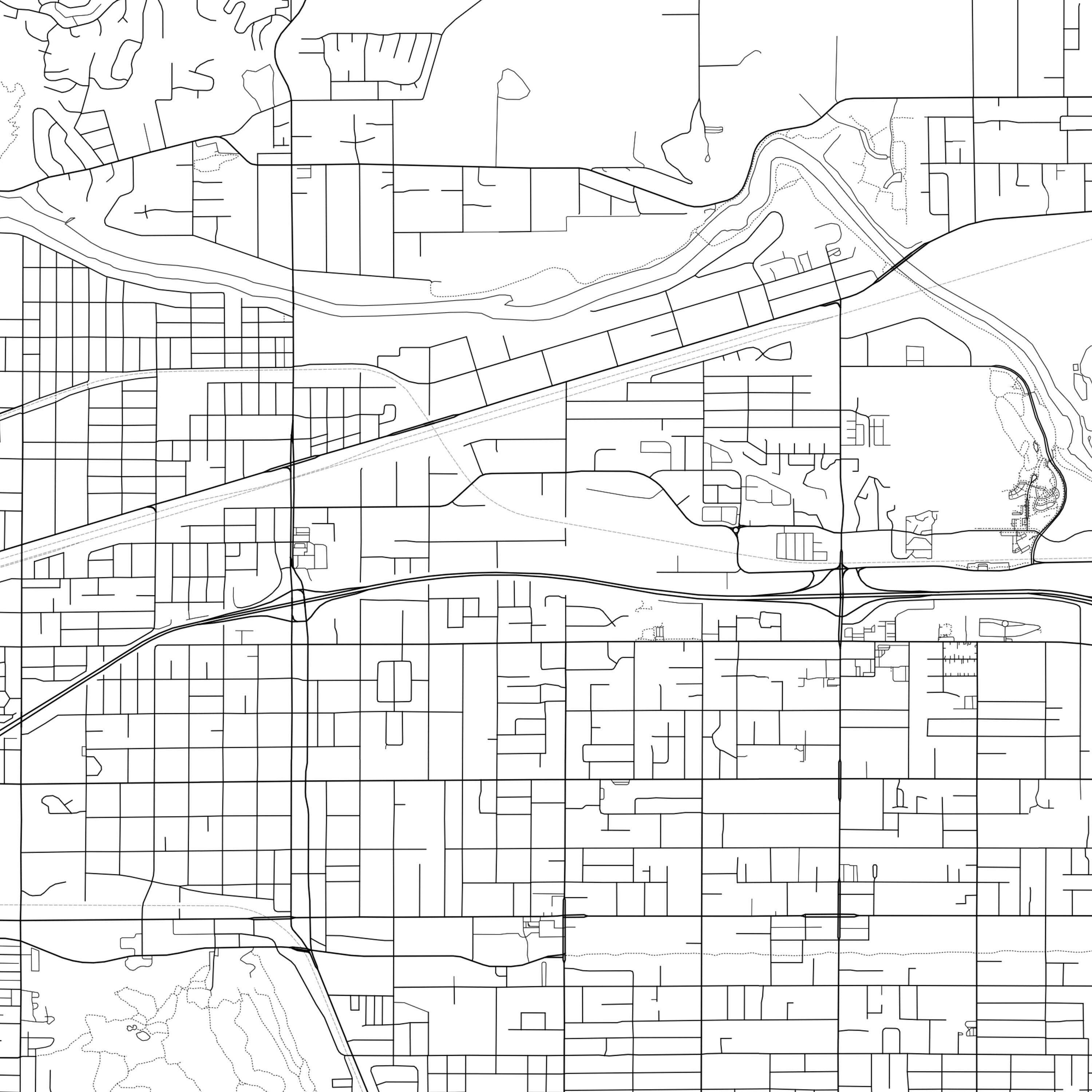 Spokane Valley Map Print Spokane Valley Map Poster Wall Art | Etsy