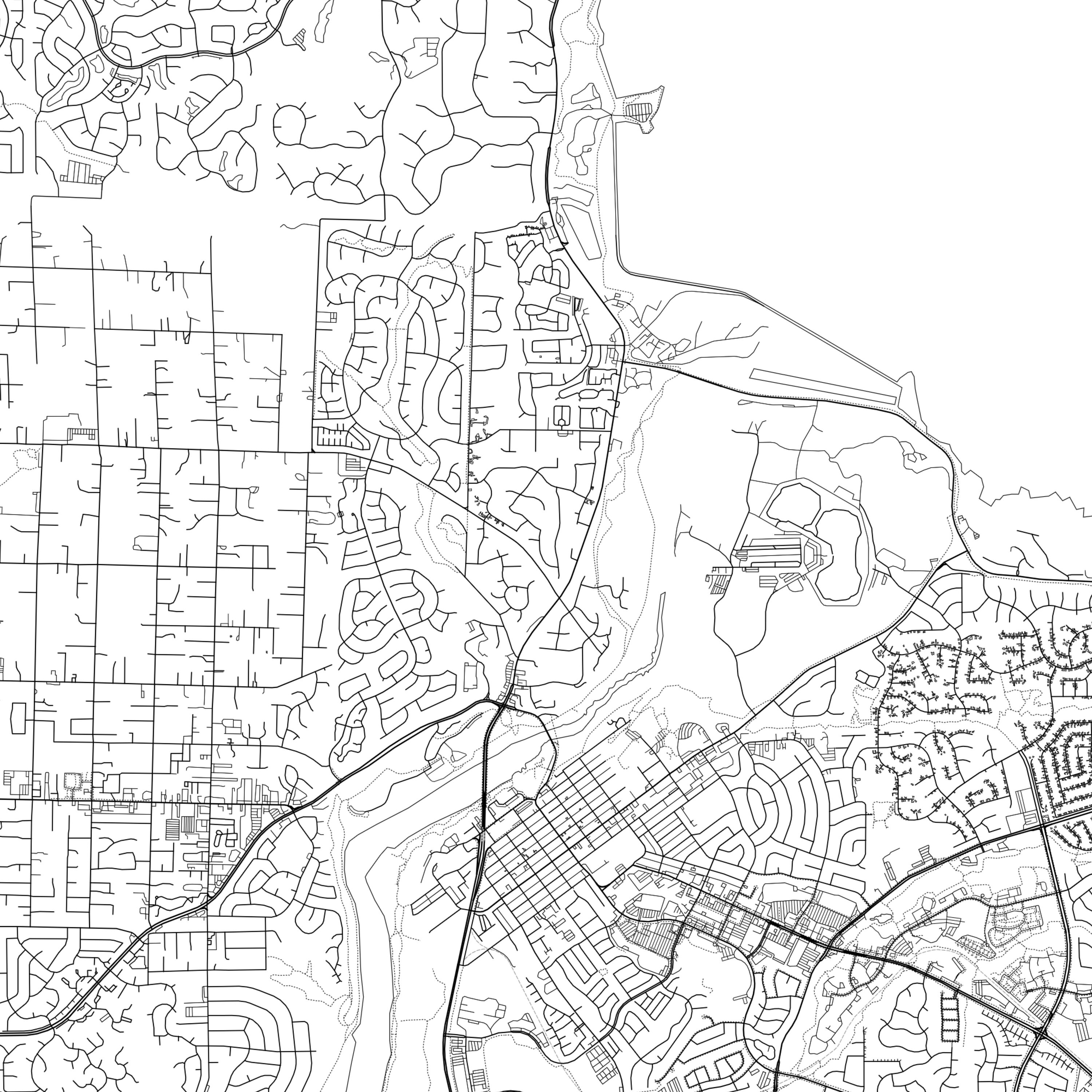 Folsom Map Print Folsom Map Poster Wall Art Ca City Map - Etsy