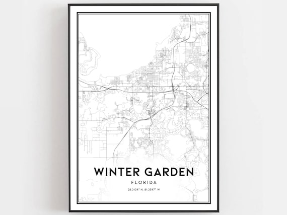 Mapa Del Condado De Wintergarden Winter Garden, FL | Official Website