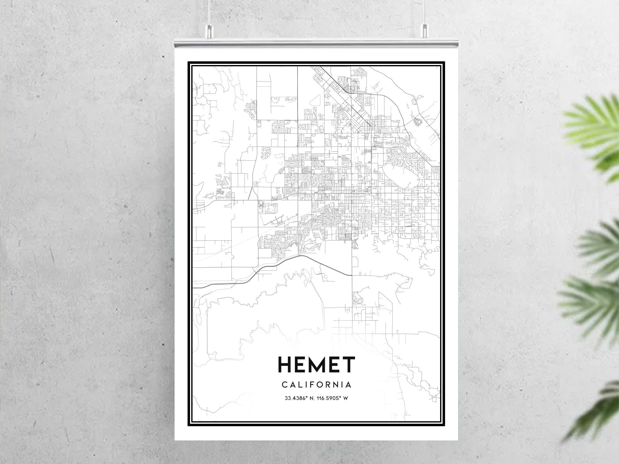 Hemet Ca Zip Code Map - United States Map