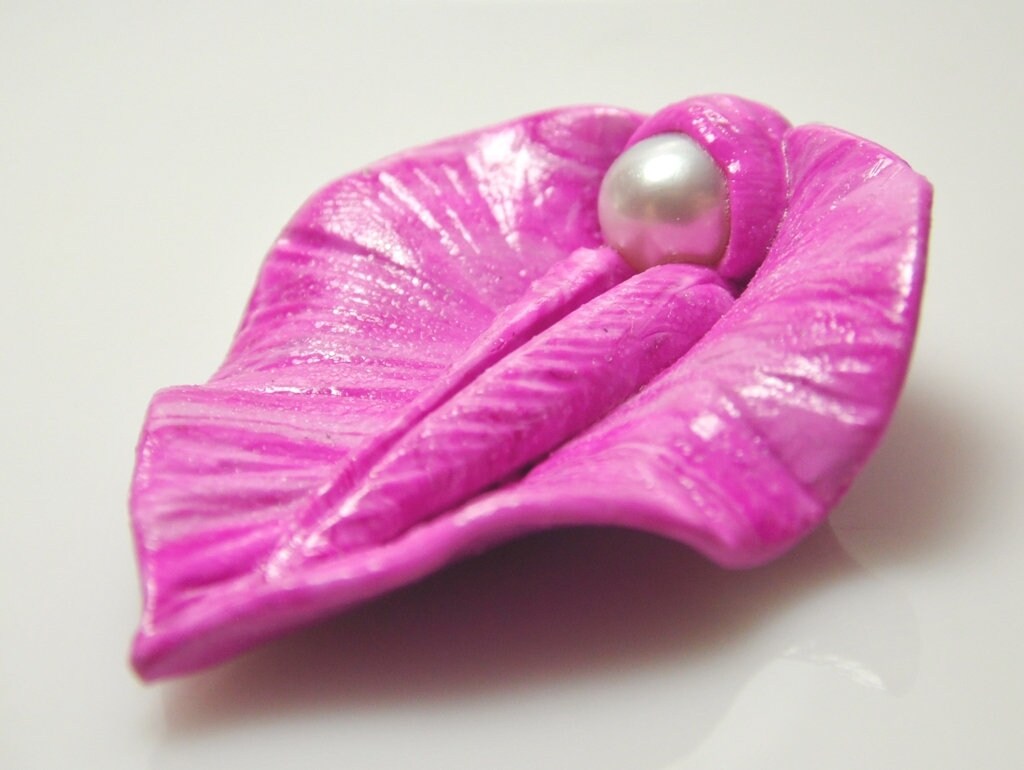 Pink Vulva Pendant Vulva Jewelry Vagina Jewelry Yoni Etsy