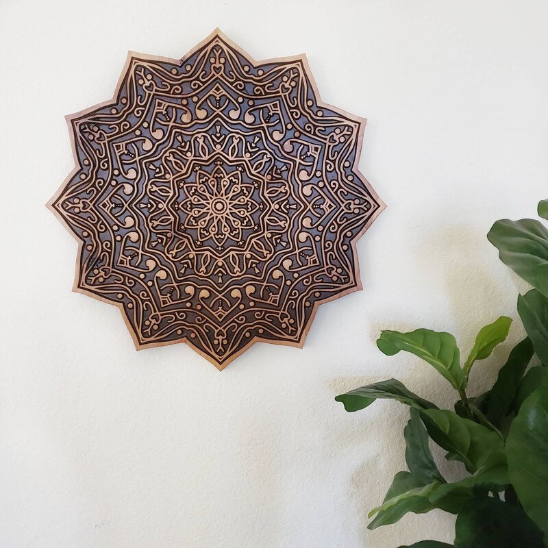 Mandala Wall Hanging - Etsy