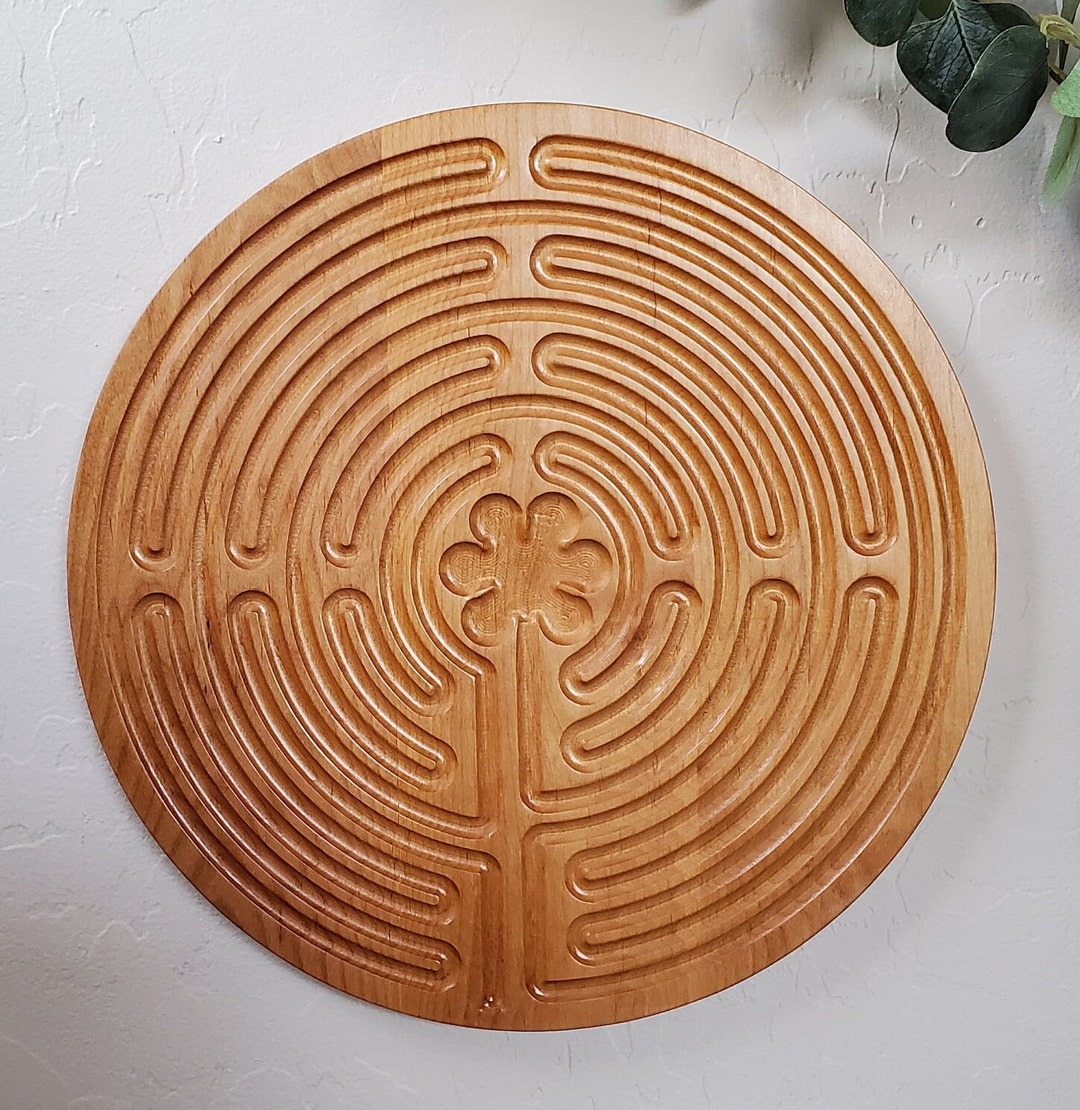 Chartres Wood Carved Finger Labyrinth Meditation Chartres Labyrinth ... Chartres Wood Carved Finger Labyrinth Meditation Chartres Labyrinth ...