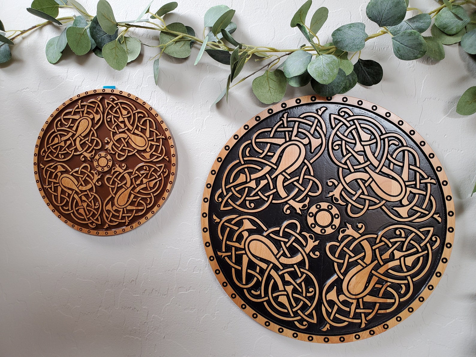 Wood Carved Viking Dragon Wall Art Norse/ Viking Dragon - Etsy