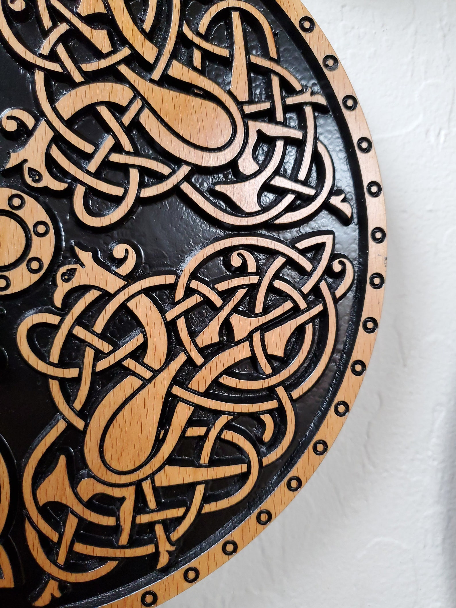 Wood Carved Viking Dragon Wall Art Norse/ Viking Dragon - Etsy