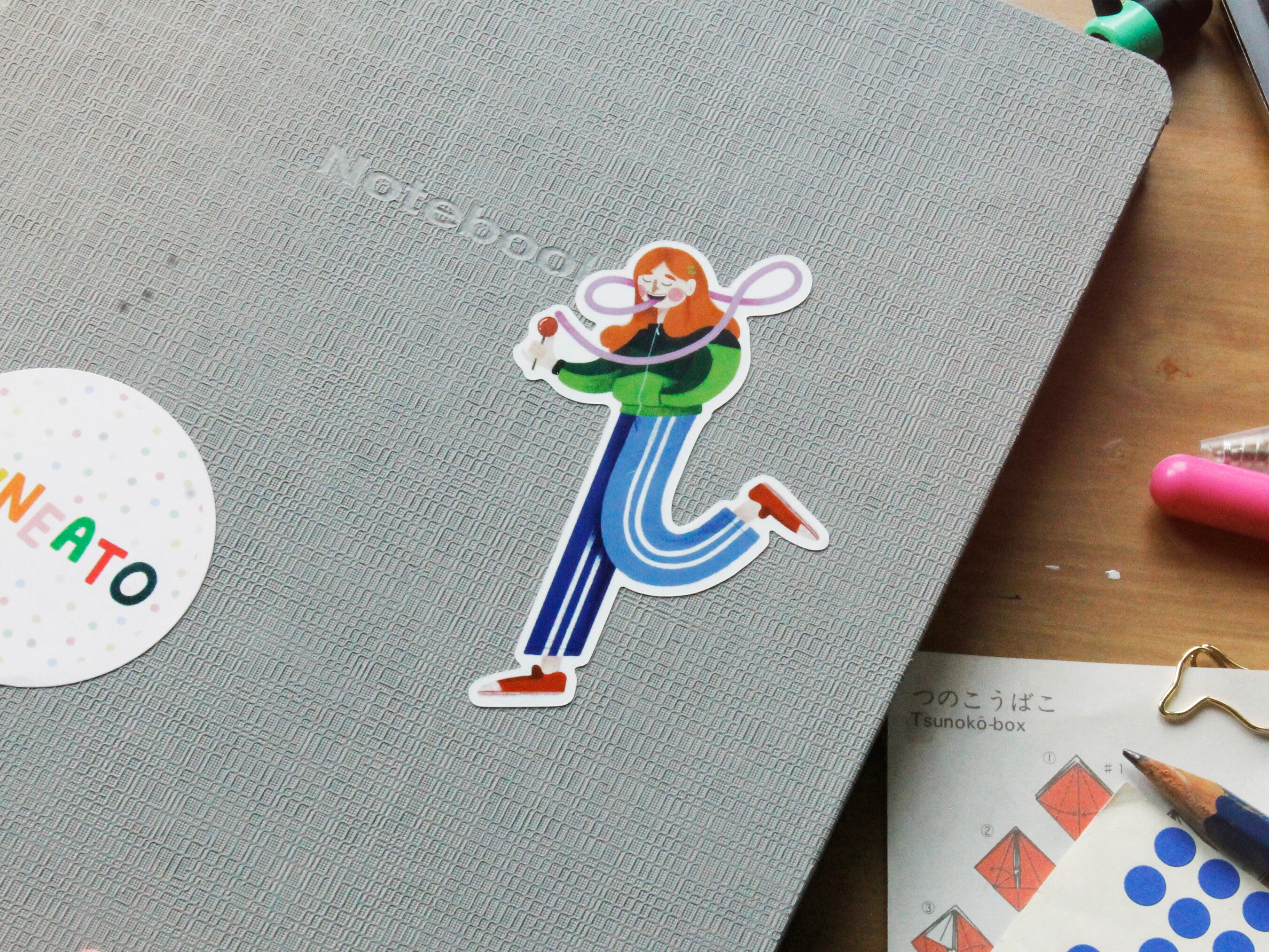 Tongue Twister Vinyl Sticker - Etsy