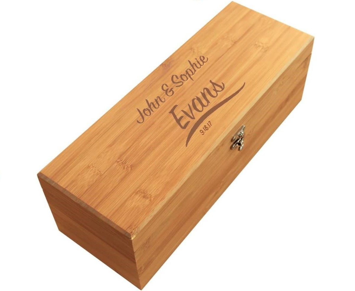 Personalized Wine Gift Box Set by Case Elegance - Etsy