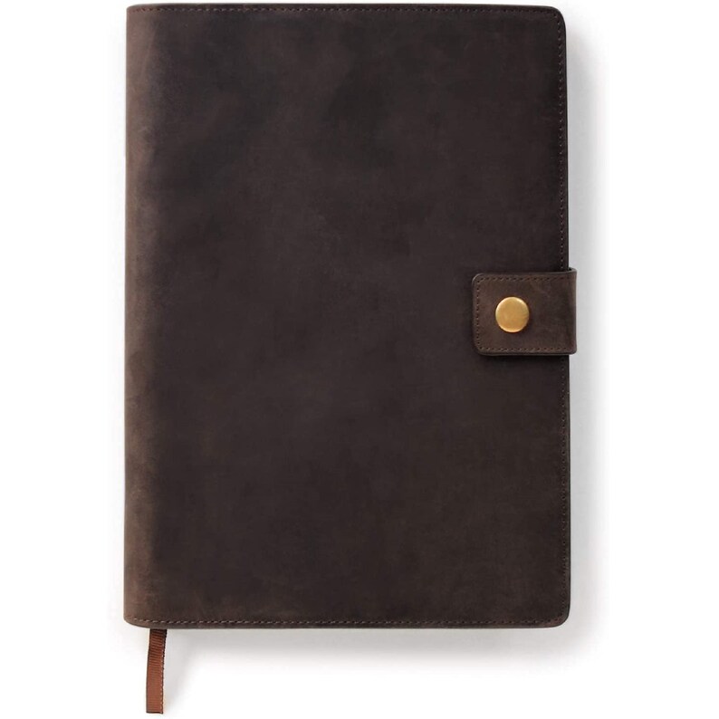 Full Grain Premium Leather Refillable Journal Cover With A5 - Etsy