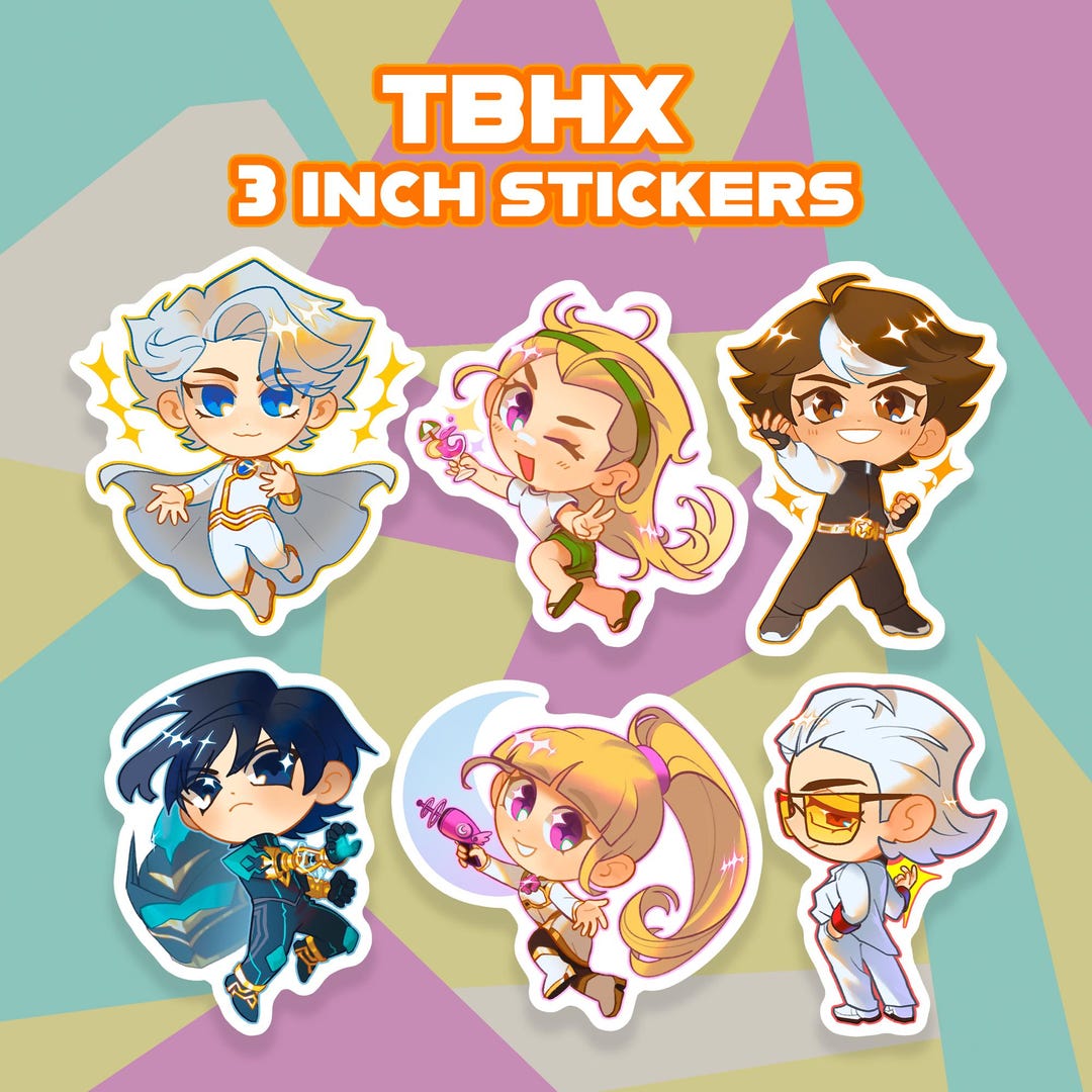 TBHX 3inch Stickers - Etsy UK
