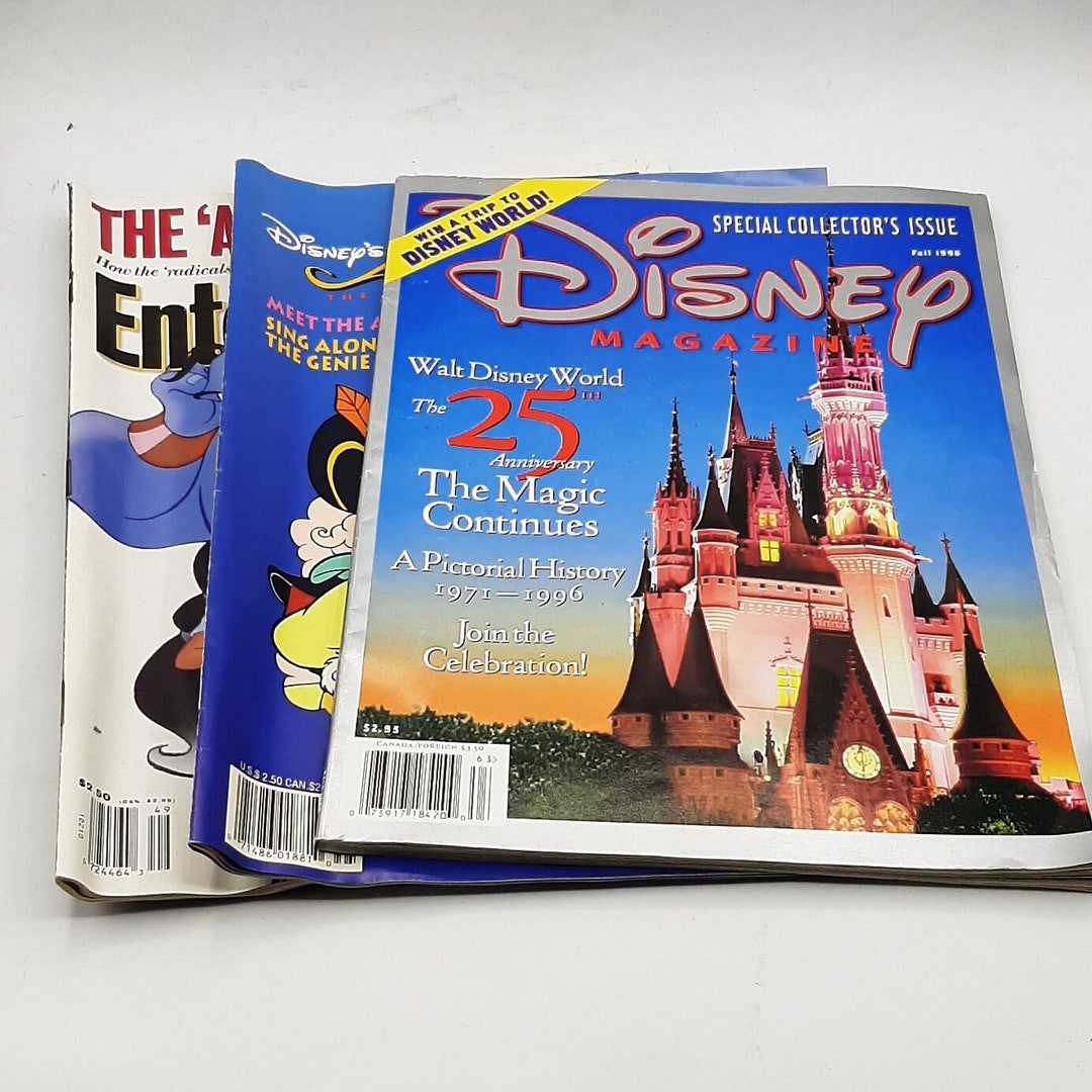 Disney Magazine Special Collector's Issue Fall 1996 WDW 25th ...