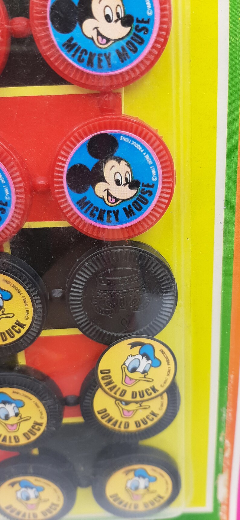 Vintage Disney Games Mickey Mouse Game of Jacks & Donald Duck Checker ...