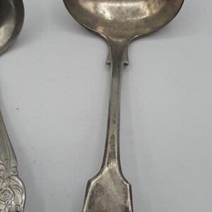 Vintage Adams S.S. Ladle Made in Japan Floral Decor 6" Long and Another ...